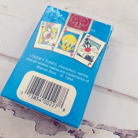 Warner Bros. | Games | 994 Looney Toons Tweety Friends Playing Cards ...